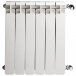 RADIATORE TERMOSIFONE ALLUMINIO FARAL mod. ALBA INTERASSE 700 - Zeta ...